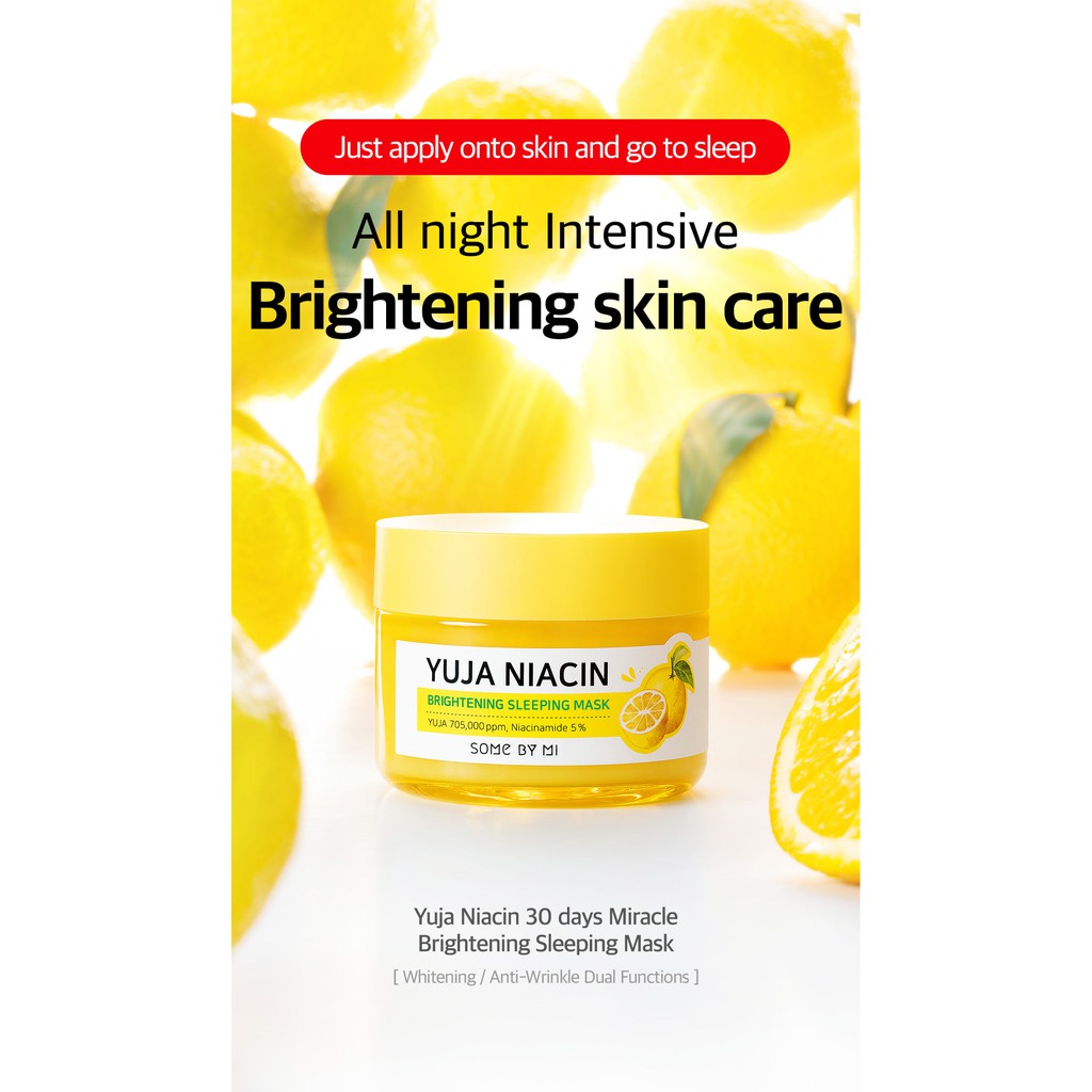 [SomeByMi] Some By Mi Yuja Niacin Brightening Sleeping Mask 60g ...