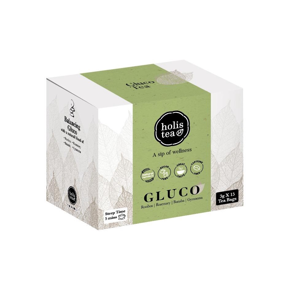 HOLISTEA Gluco Tea 3gm 15s | Shopee Malaysia