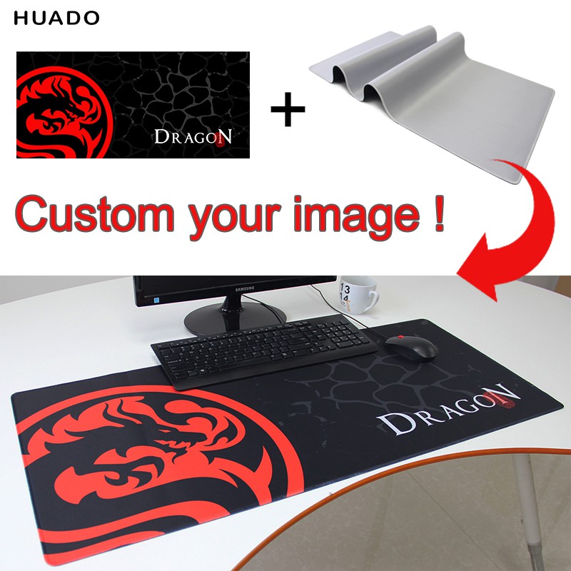 DIY CUSTOM Gaming Large Mouse Pad Keyboard Mat Anti-slip 900X400cm Desk ...