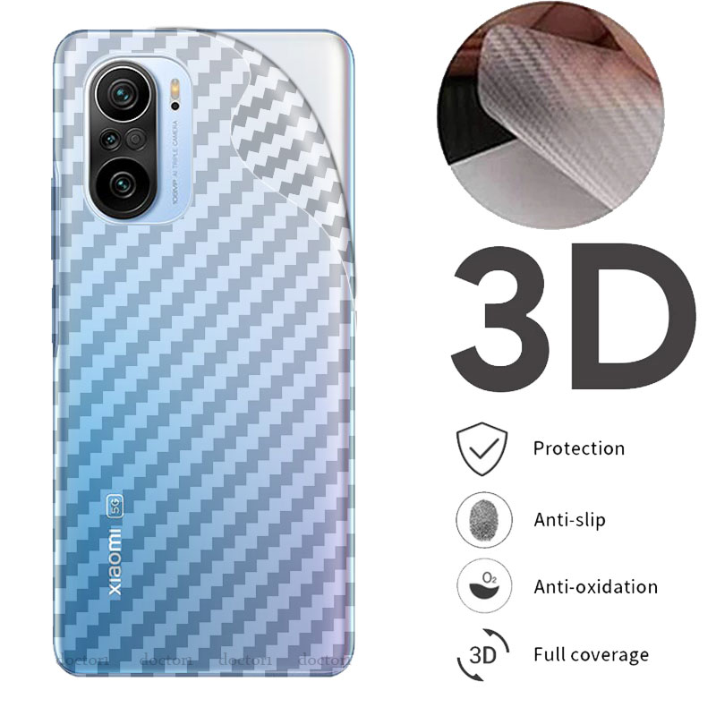 Carbon Fiber Sticker Back Film Xiaomi Mi POCO M7 C75 C65 F5 C40 F4 F3 ...