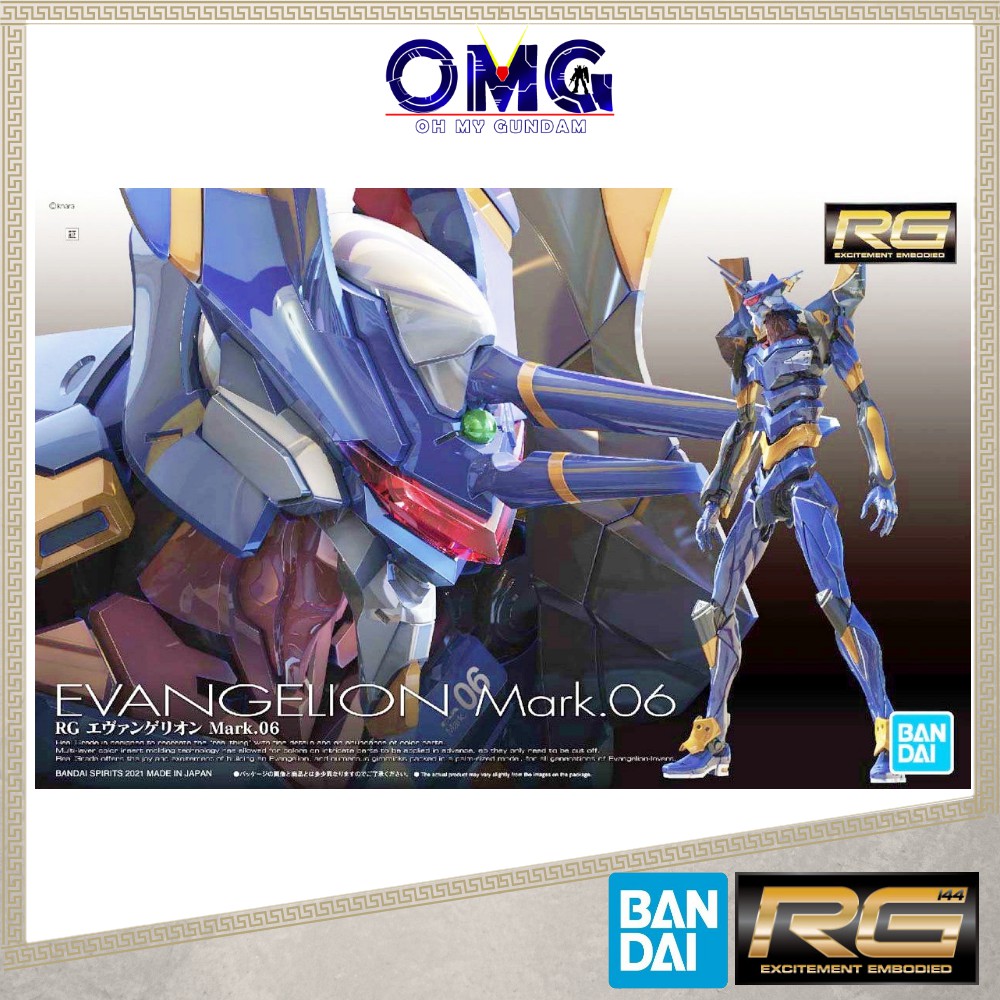 Bandai RG Evangelion Mark.06 61666 RG EVA Mark.06 Evangelion Mark 06 EVA Mark 06 Evangelion Mark ...