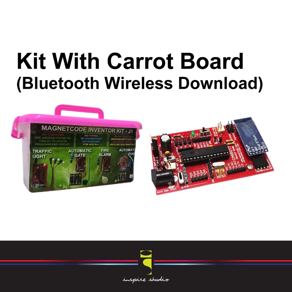 Magnetcode Carrot Inventor Kit - J1 | Shopee Malaysia
