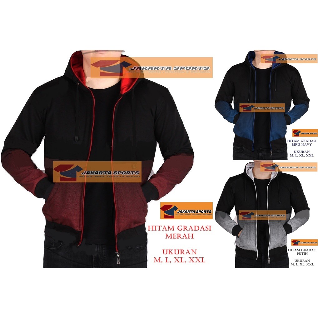 Distro COLOR COMBINATION GRADATION JACKET | Shopee Malaysia