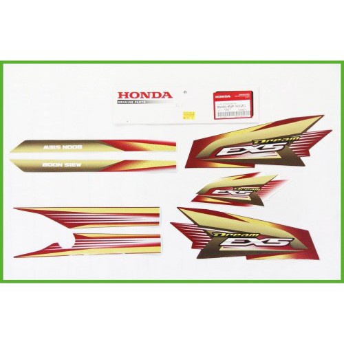HONDA EX5 STICKER STRIP HIGH QUALITY BODY COVERSET COVER SET STICKER EX5DREAM EX5-DREAM EX5 ...