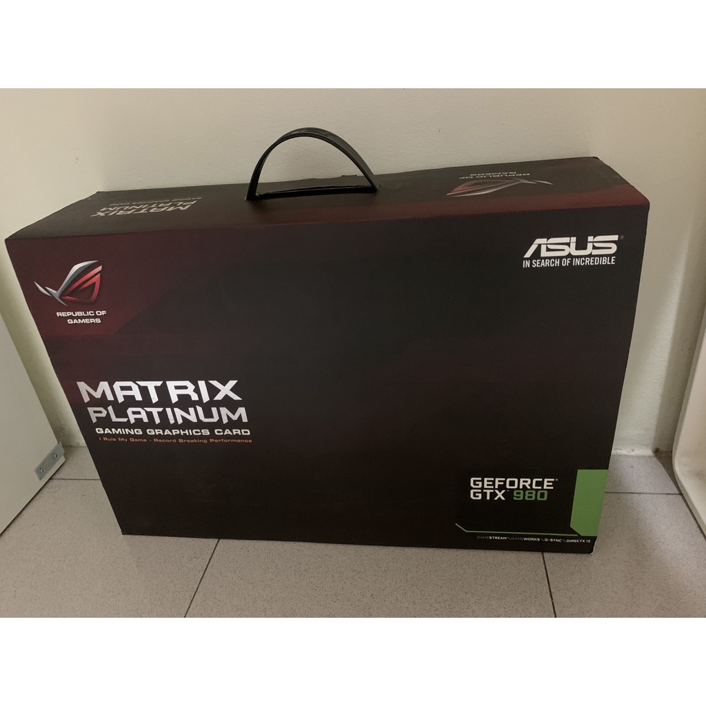 (Free waterblock) ASUS ROG Matrix GTX 980 Platinum (MATRIX-GTX980-P ...