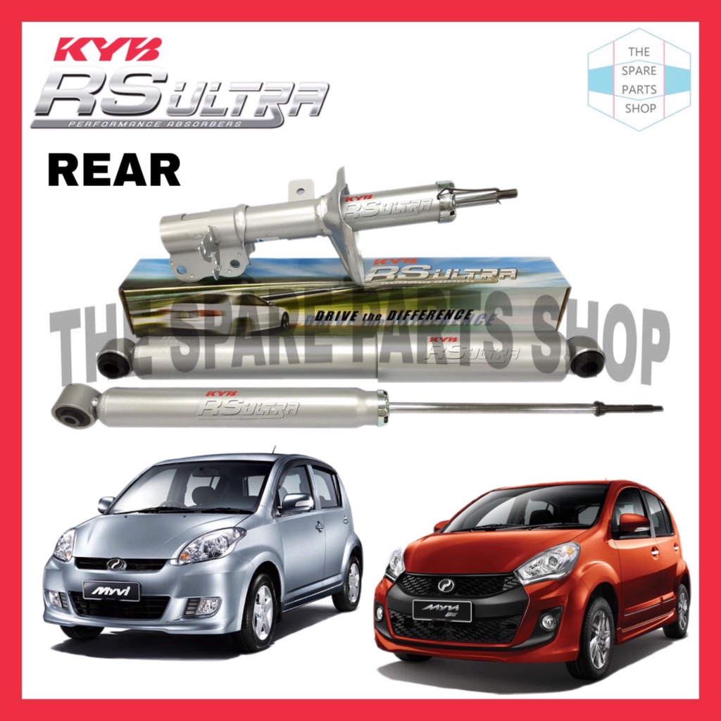 PERODUA MYVI OLD MODEL MYVI LAGI BEST MYVI NEW MODEL REAR KAYABA PERFORMANCE RS ULTRA ABSORBER ...