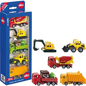 siku Car No.6283 Gift Box Set (Engineering Vehicle Model 5 Pcs ...