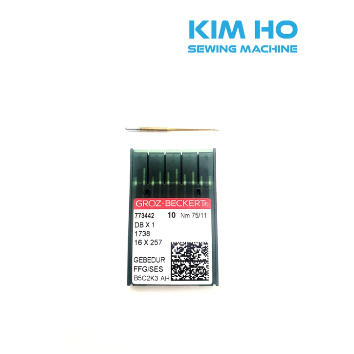 JARUM EMAS MESIN INDUSTRI JAHIT LURUS DBX1#11 DBX1#12 GROZ-BECKERT | Shopee Malaysia