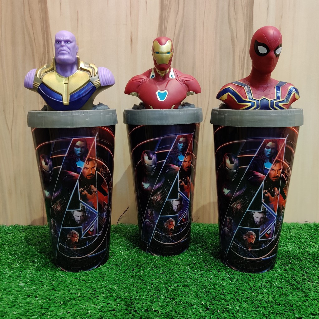 2018 AVENGERS Infinity War Cinema Cup with Straw[Original from Yangon ...