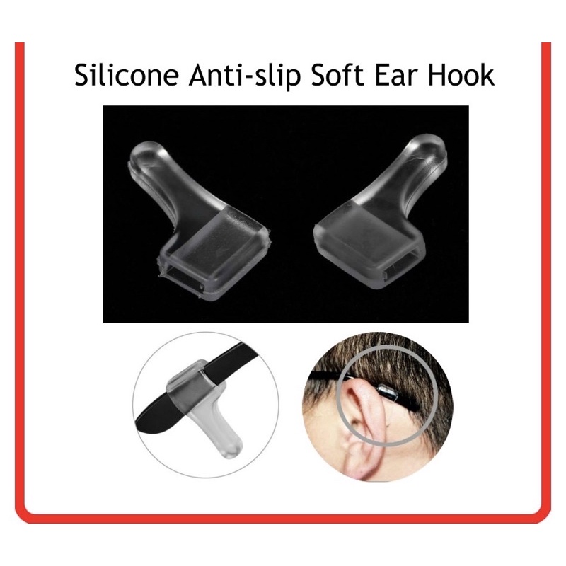 Anti Slip Ear Hook For Spectacle Ear Hook Retainer Sport | Shopee Malaysia