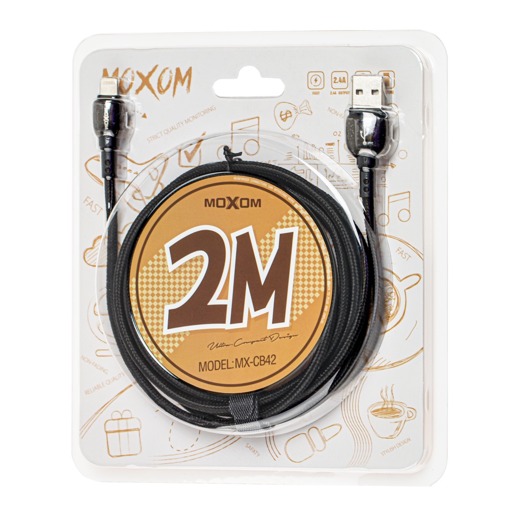 ORIGINAL MOXOM MX-CB42 MX-CB43 MX-CB44 2 Meter 3 Meter 4 Meter long ...