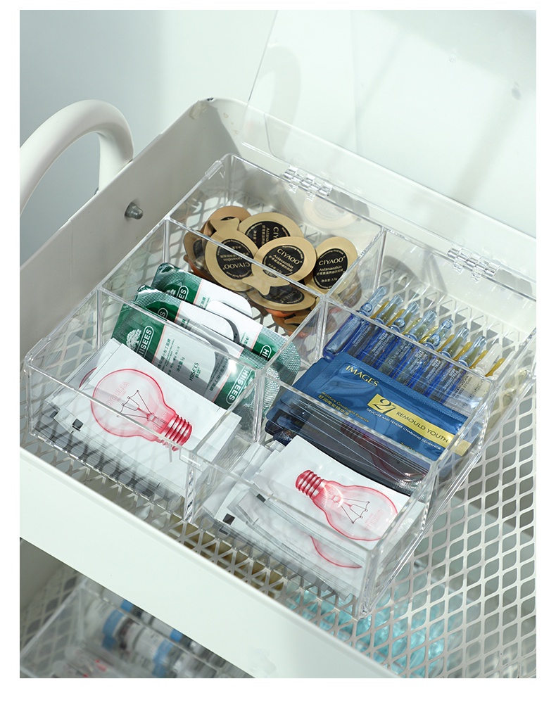 Serum Storage Box Organizer Essential Oil Freeze Dried Powder Container ...