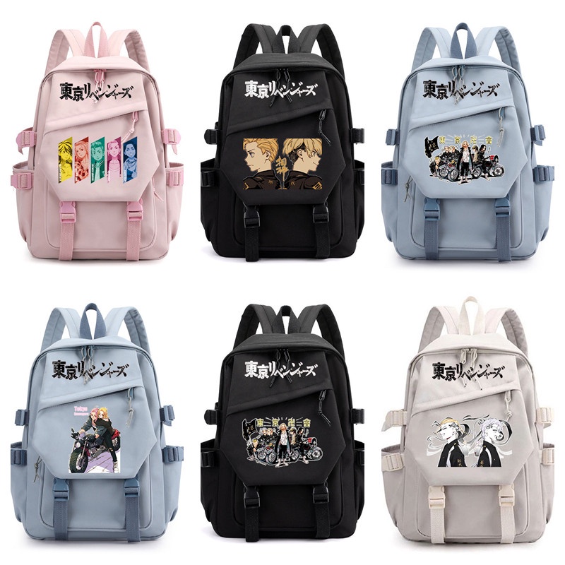 Anime Tokyo Revengers Backpack School Bag Women Men Large Capacity ...