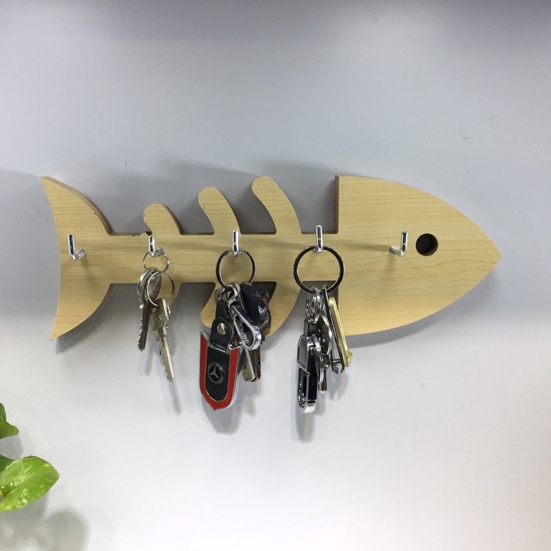 FUNNY WOODEN CLOTHES KEY HANG | Shopee Malaysia