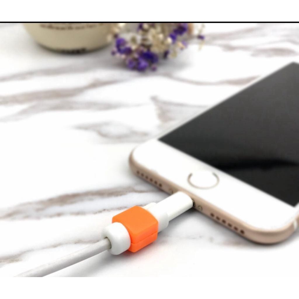 USB CABLE PROTECTOR-CUBE SQUARE SHAPE (READY STOCK) | Shopee Malaysia