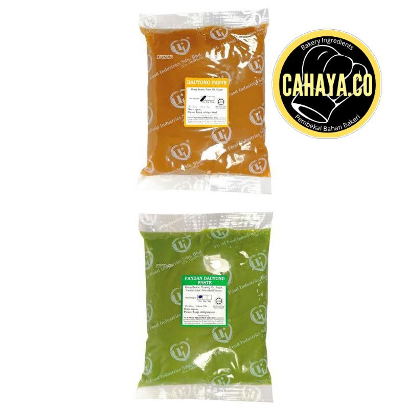 Yu Ai Pandan Dauyong , Green Tea Dauyong & Dauyong Paste (500g,1kg ...