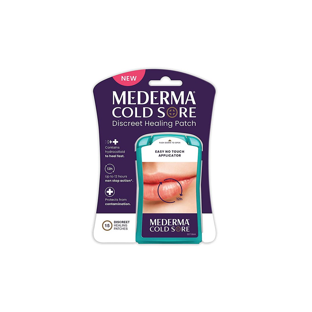 Mederma Cold Sore Discreet Healing Patch (15 Ct) | Shopee Malaysia