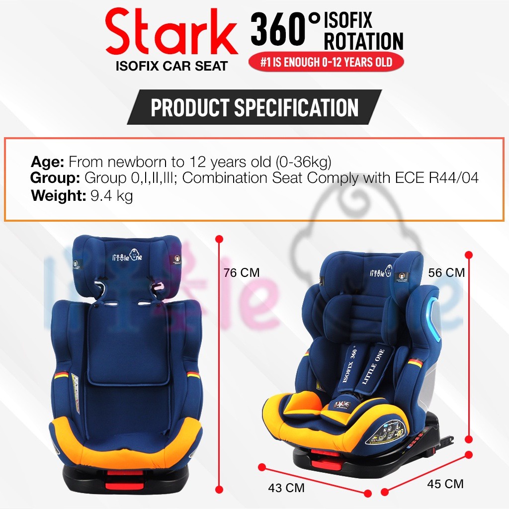 NEWBORN TO 12 YEARS OLD Little One Baby Smart Pro STARK 360° GM0932 ...