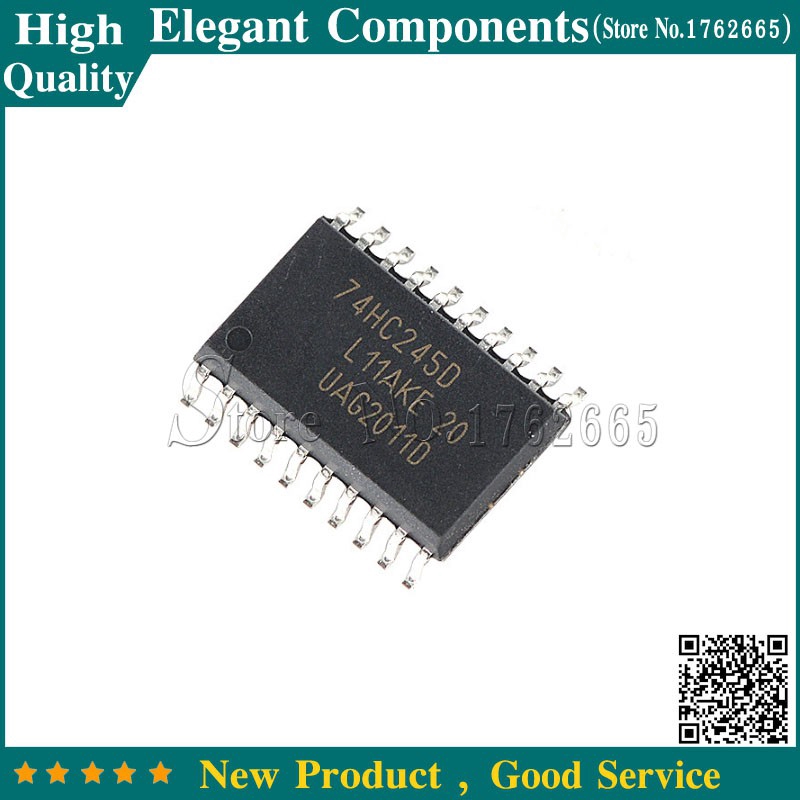 10pcs / LOT SMD 74HC245 SOP20 74HC245D SOP SN74HC245D | Shopee Malaysia