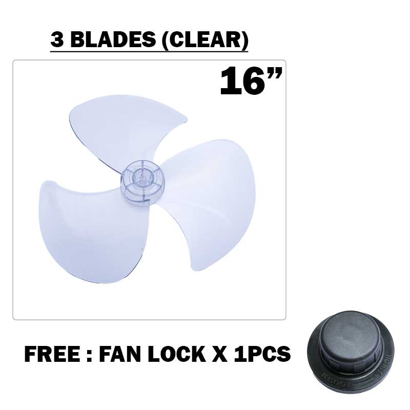 Replacement Fan Blade Bilah Kipas For Panasonic KDK Khind Pensonic ...