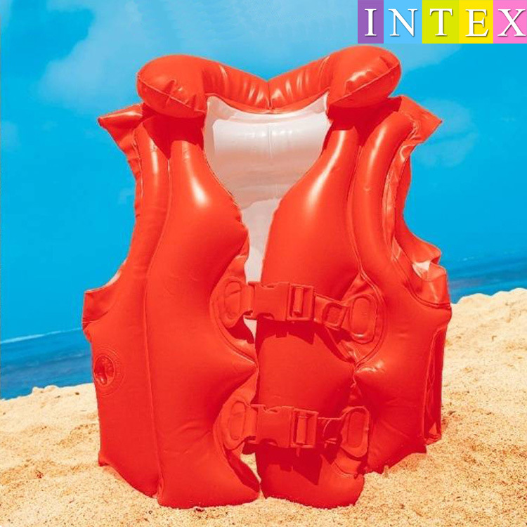 Original intex58671 luxury swimming vest children's inflatable life ...