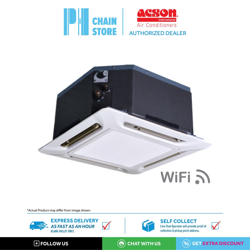 (KL & SGR ONLY) ACSON A3CK10CF-WIFI/A3LC10F A3CK15CF-WIFI/A3LC15F 1.0HP ...