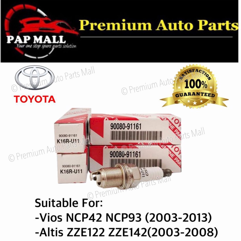 ORIGINAL TOYOTA VIOS SPARK PLUG VIOS VALVE COVER GASKET NCP42 NCP93 ...