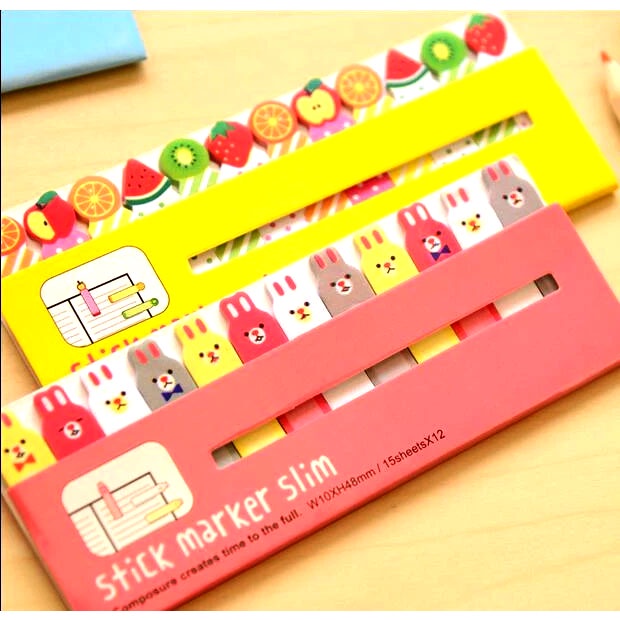 Cute Animal Series Stick Marker / Sticky Notes / Sticky Notepad Memo ...