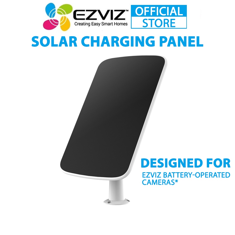EZVIZ SOLAR Charging Panel -C , Compatible with HB8 CB8 CB3 BC1 B1/B2 ...