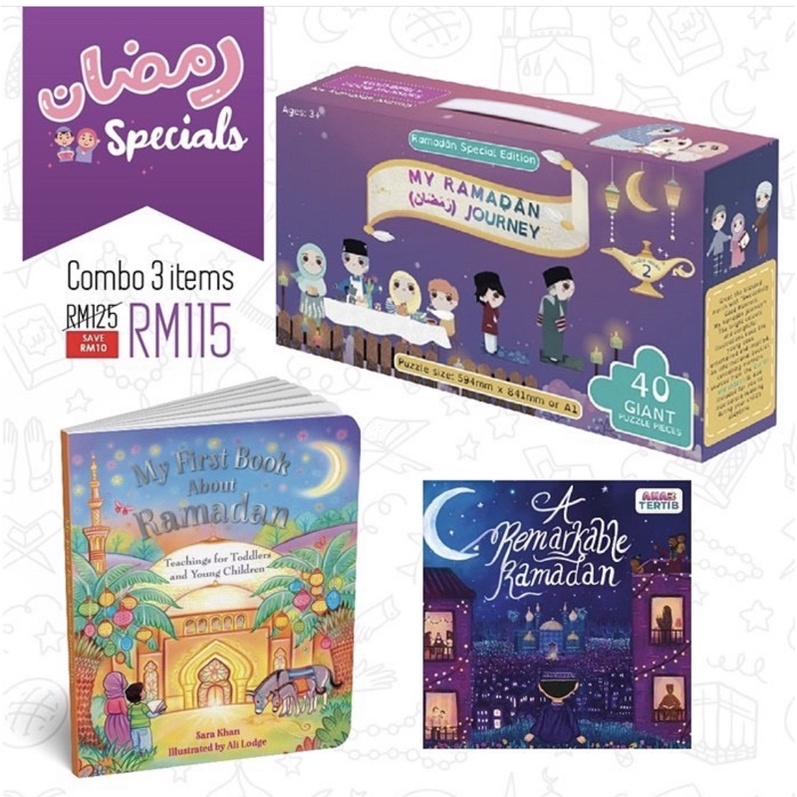 Ramadan Books - My First book about ramadan, A Remarkable Ramadan & My ...