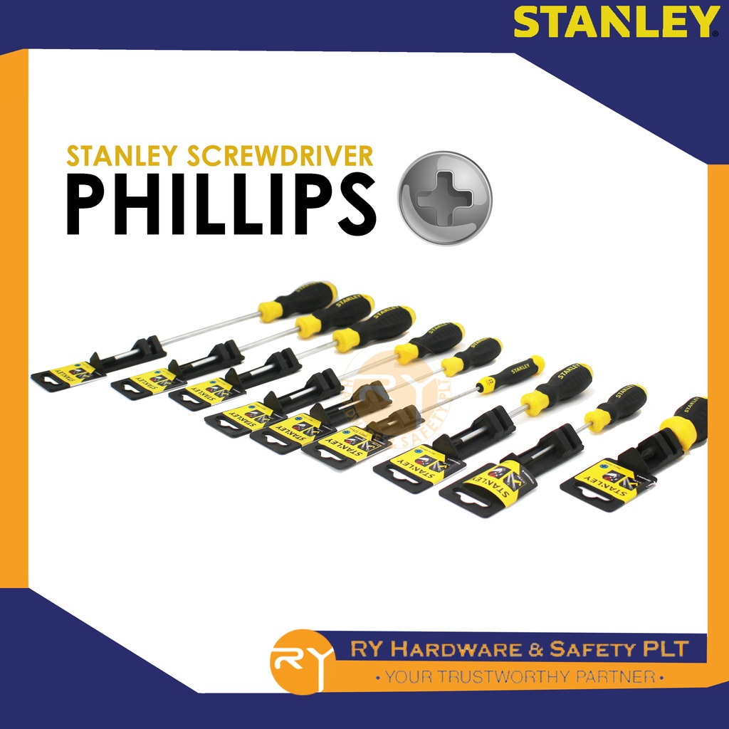 STANLEY Screw Driver Philips Head | Shopee Malaysia