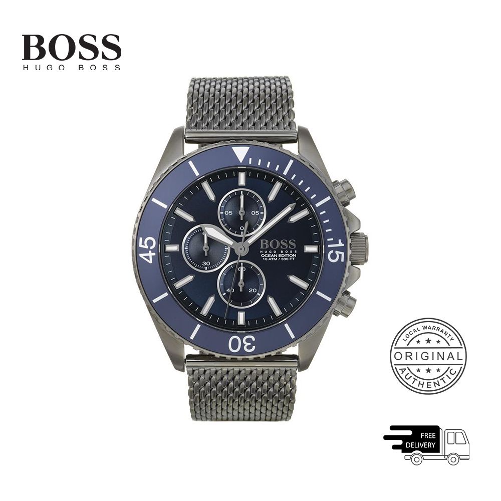 Boss Ocean Edition Blue Men's Watch 1513702 | Shopee Malaysia