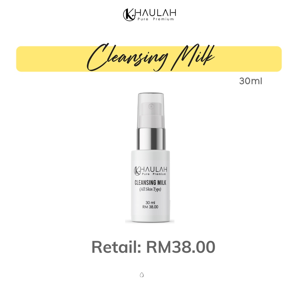 Khaulah Cleansing Milk ( oil based ,all skin ) | Shopee Malaysia