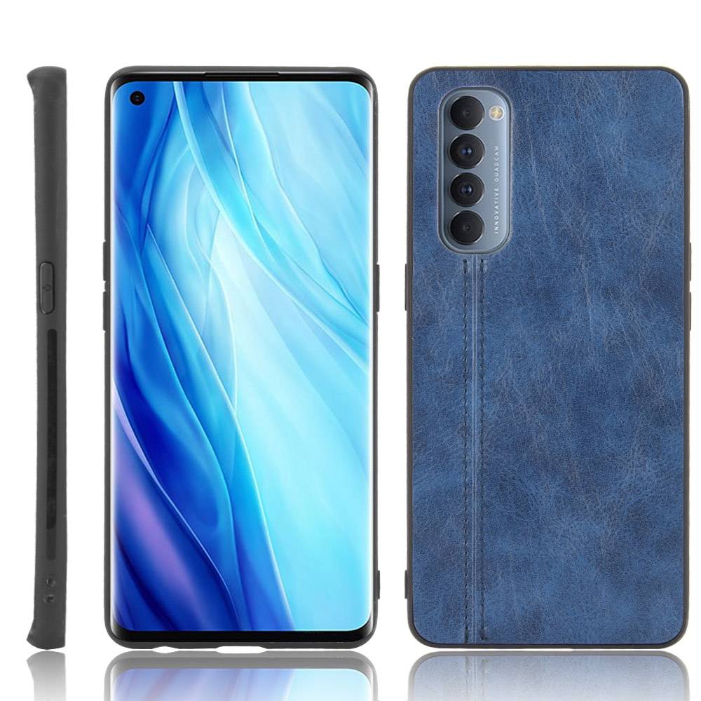 OPPO Reno 4 Pro PU Leather Back Cover Phone Case OPPOReno 4 3 Pro 2 2F ...