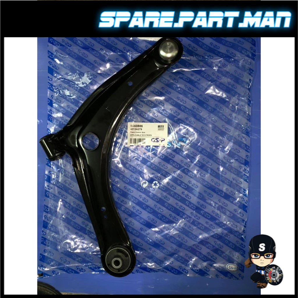 GSP PROTON INSPIRA LANCER CY4 ASX FRONT RH/LH LOWER ARM (1PCS) | Shopee ...
