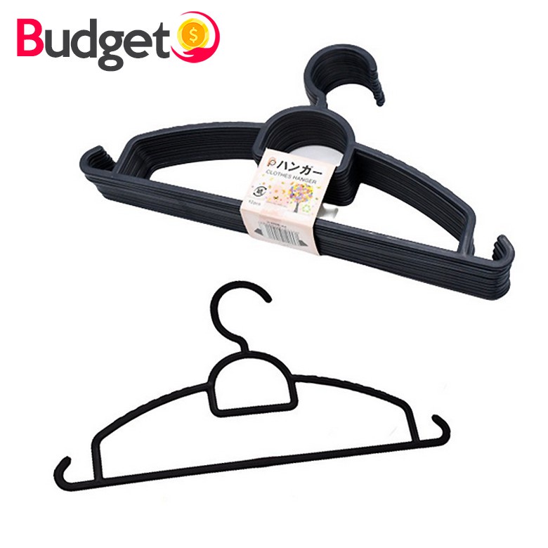 📣Budget Stock 1pcs Set Clothes Hanger Laundry Hangers Dobi Hanger ...