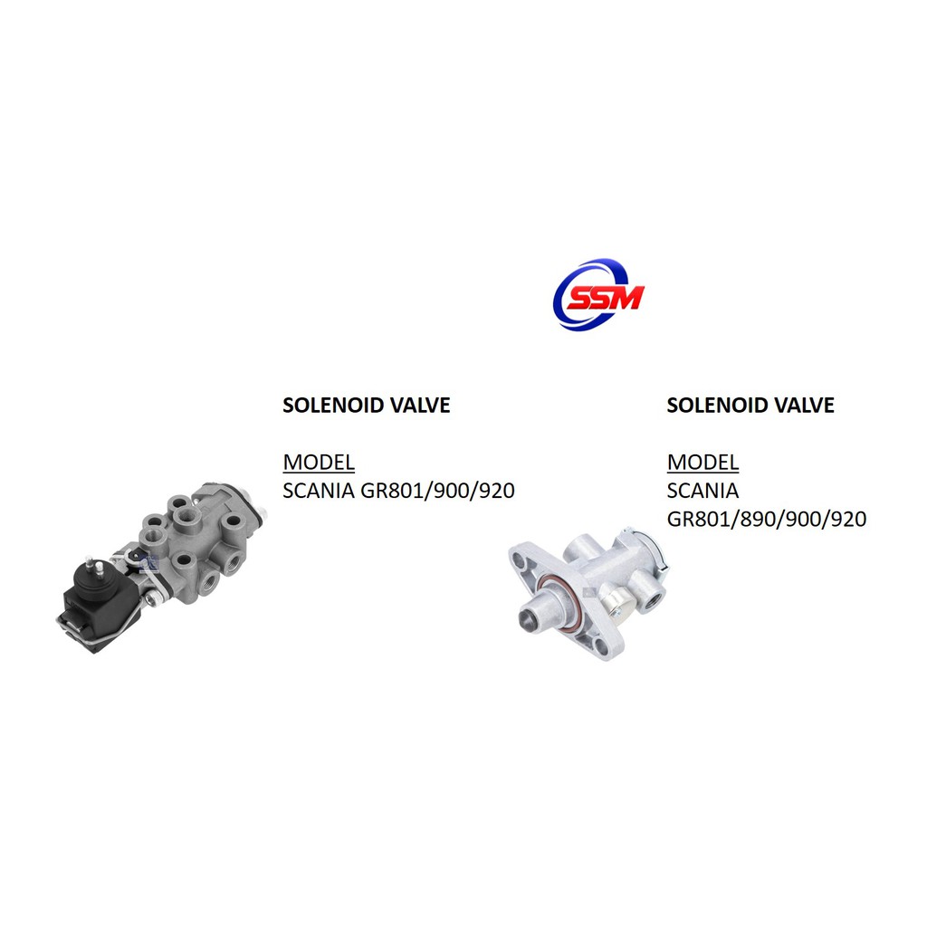 SCANIA SOLENOID VALVE (GEARBOX) | Shopee Malaysia