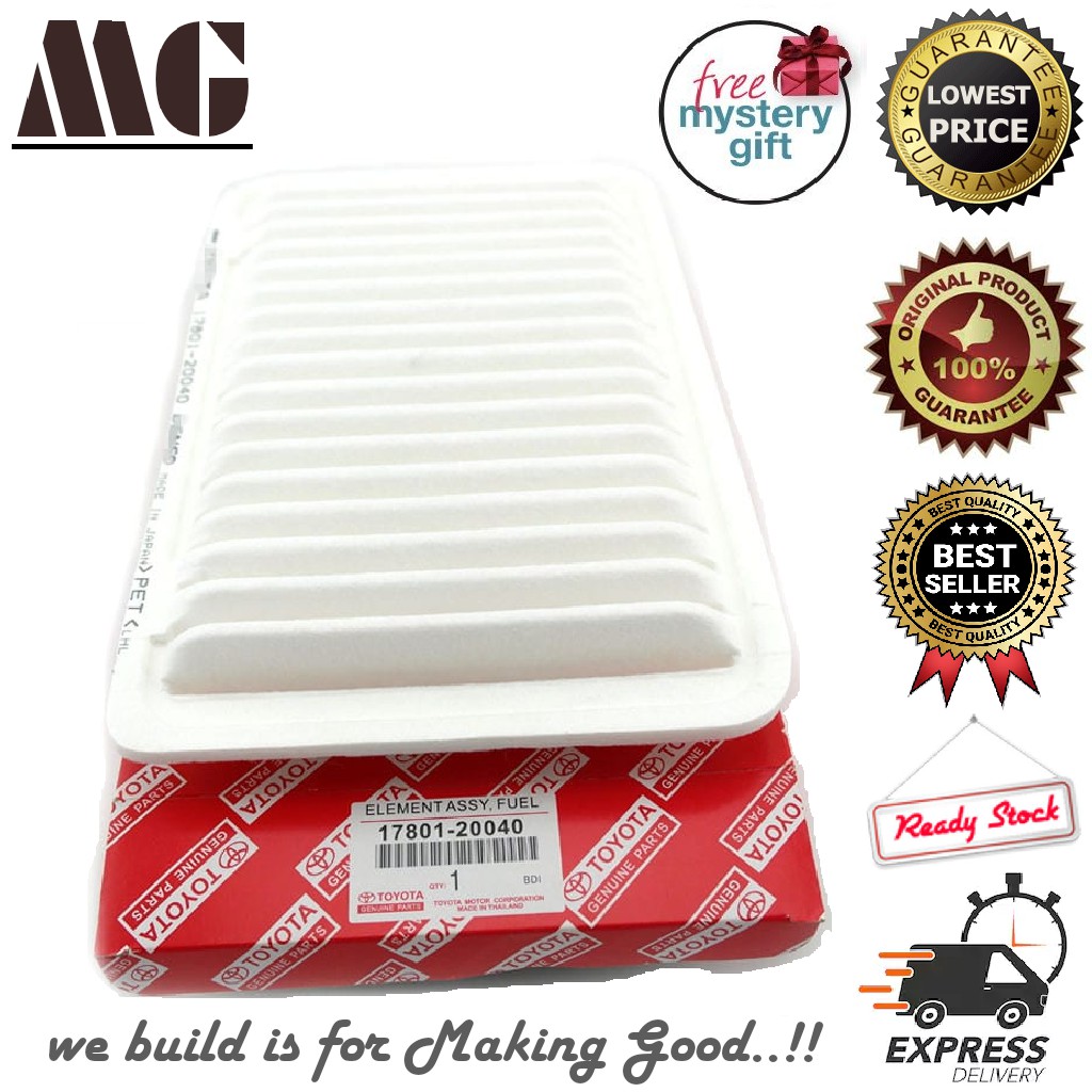 Toyota Air Filter ACV30 17801-20040 , Harrier MCU30 , Alphard 3.0 V6 ...