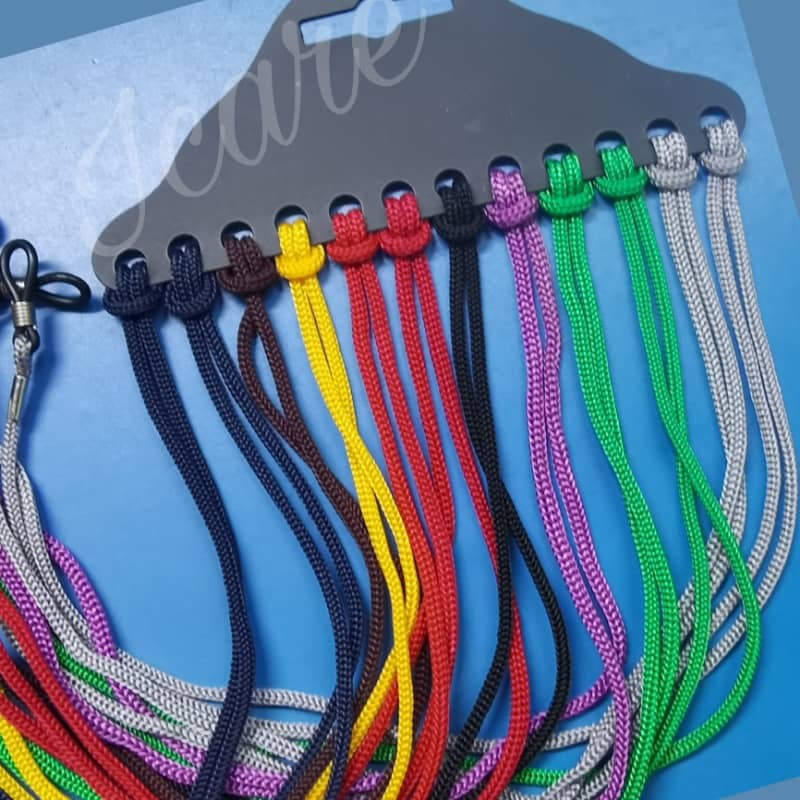 Colorful Nylon Eyeglass Spectacle Sunglasses Cord Holder Neck String 1 ...