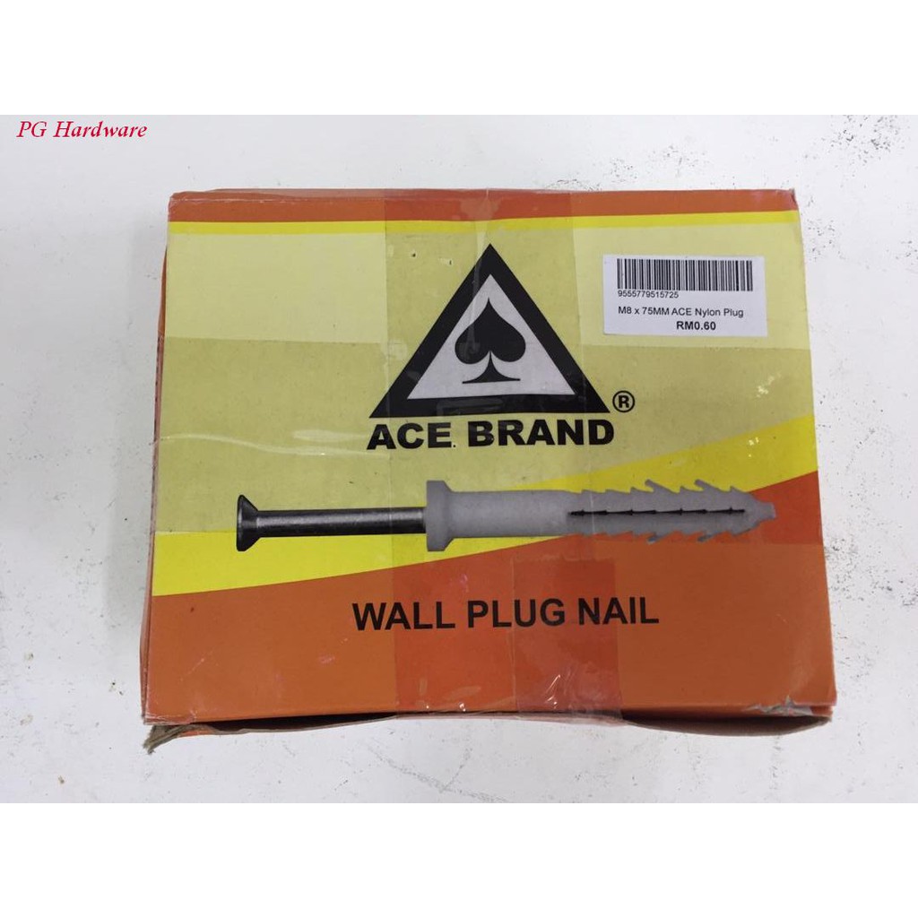 ACE BRAND Wall Plug Screw ( Pcs ) | Shopee Malaysia
