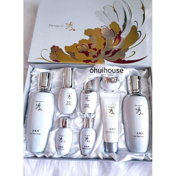 Saga pure white whitening set | Shopee Malaysia