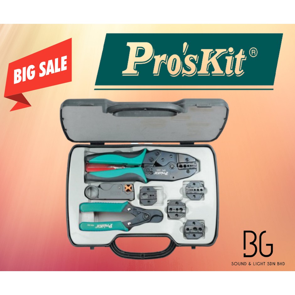 PRO'SKIT 6PK-330K Coaxial Crimping Tool Kit | Shopee Malaysia