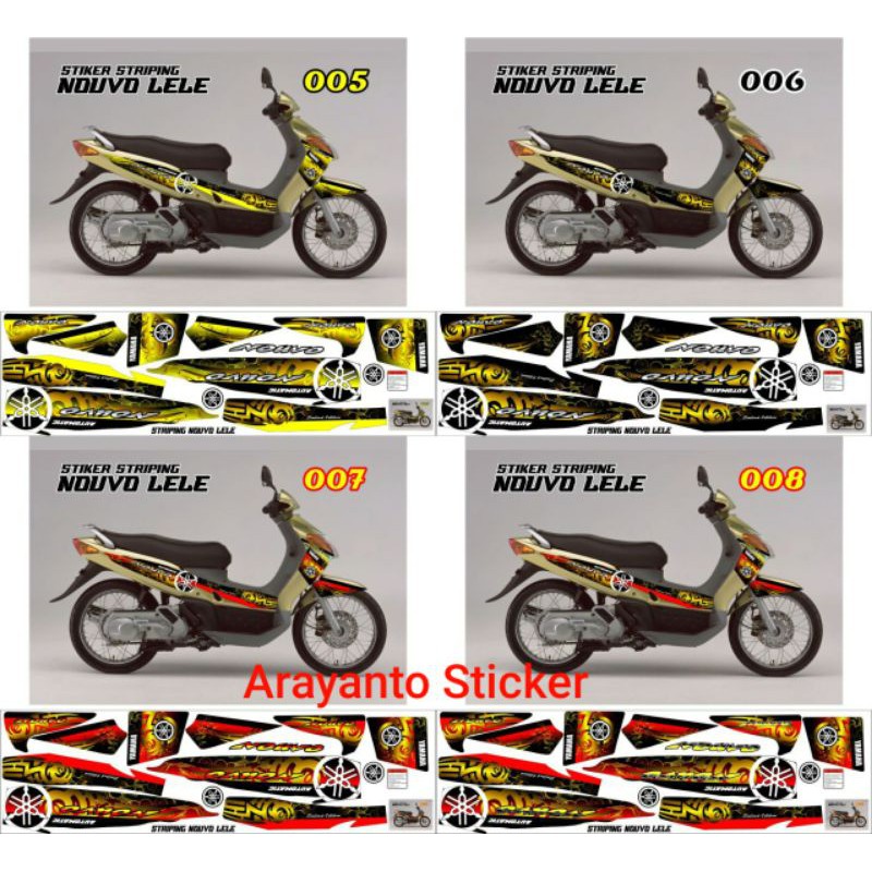 Sticker Decal Striping Nouvo Catfish Thailook Thailand Variation ...