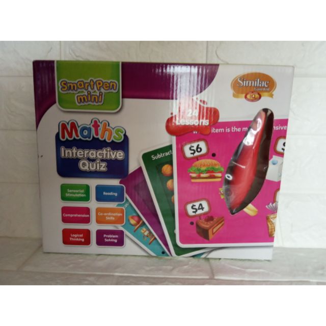 Similac Smart Pen Mini Interactive Quiz Variation Maths / alphabets ...
