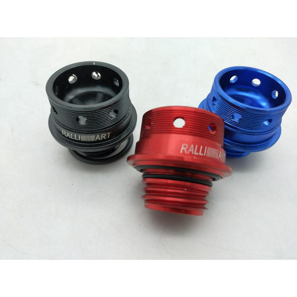 Mitsubishi Lancer GT / Proton Inspira Ralliart Engine Oil Cap Black Red ...