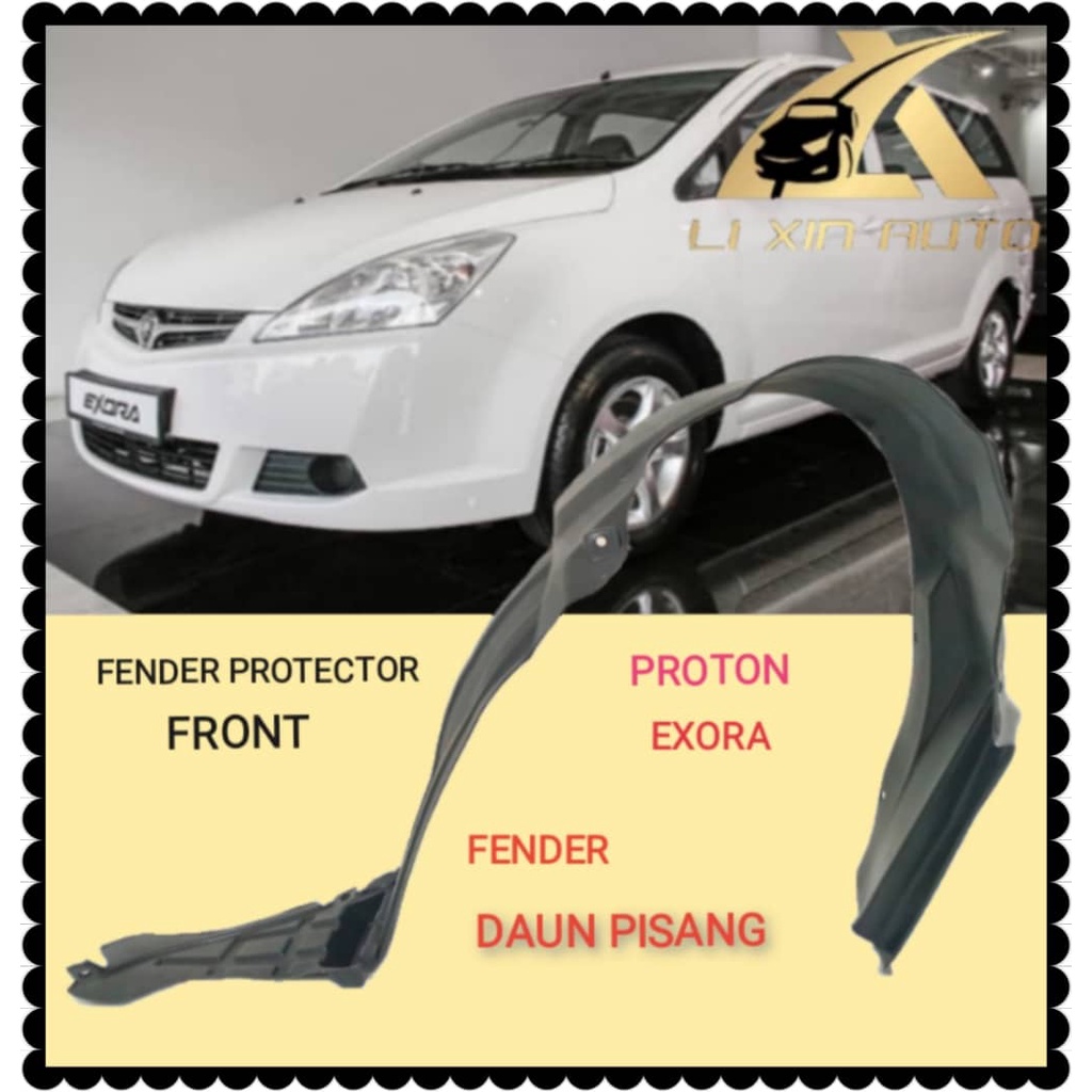 PROTON EXORA,EXORA BOLD FENDER PROTECTOR FRONT (DEPAN FENDER DAUN ...