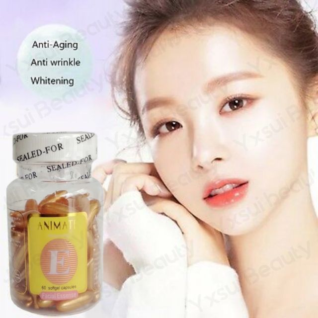 🔥hot sale🔥VITAMIN E MUKA RANDOM COLOUR (vitamin muka 60biji) | Shopee ...