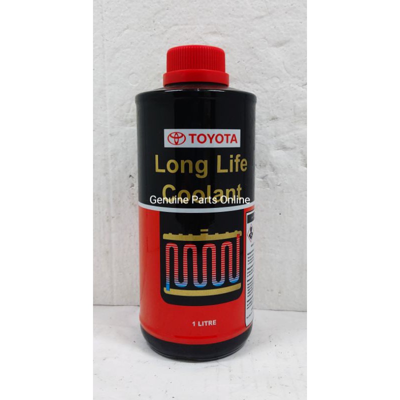 Toyota Original Long Life Radiator Coolant (1Litre) Red | Shopee Malaysia