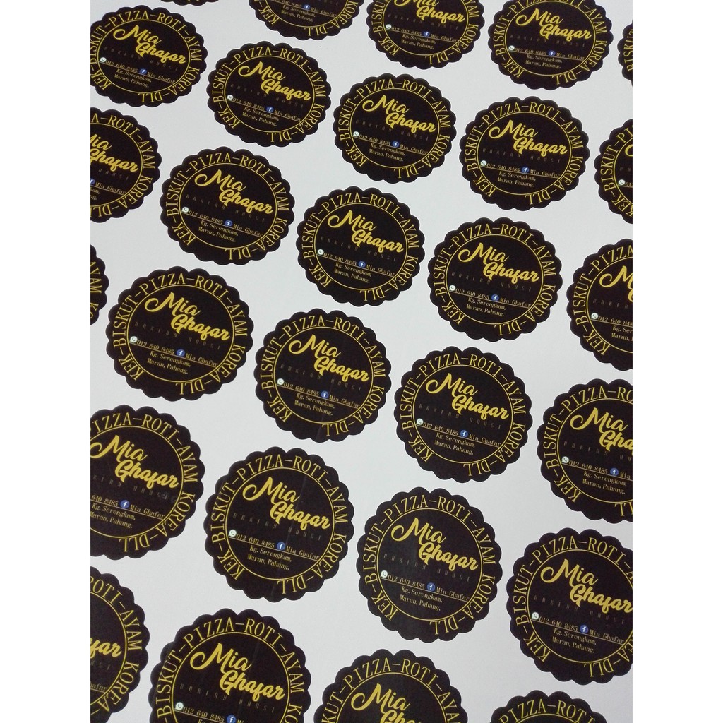 LIMITED TIME OFFER ! FREE DESIGN ! || STICKER || 5CM X 12CM ...