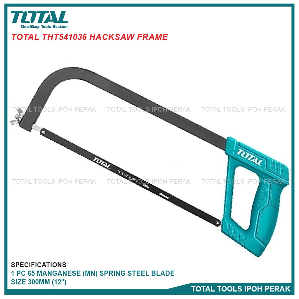 TOTAL THT541036 Hacksaw Frame | Shopee Malaysia